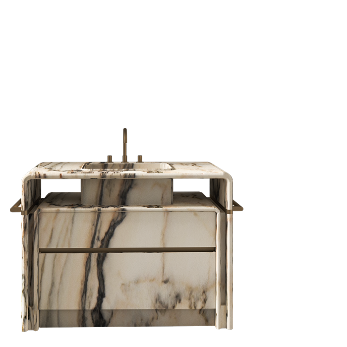 Tassilo Vanity 48” - Marmi Natural Stone