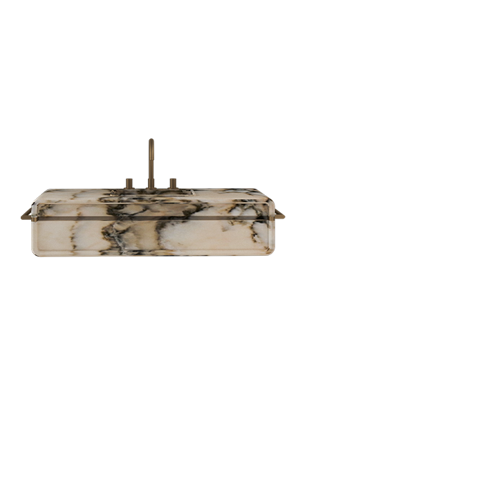 Tassilo Wall Mount 60” - Marmi Natural Stone