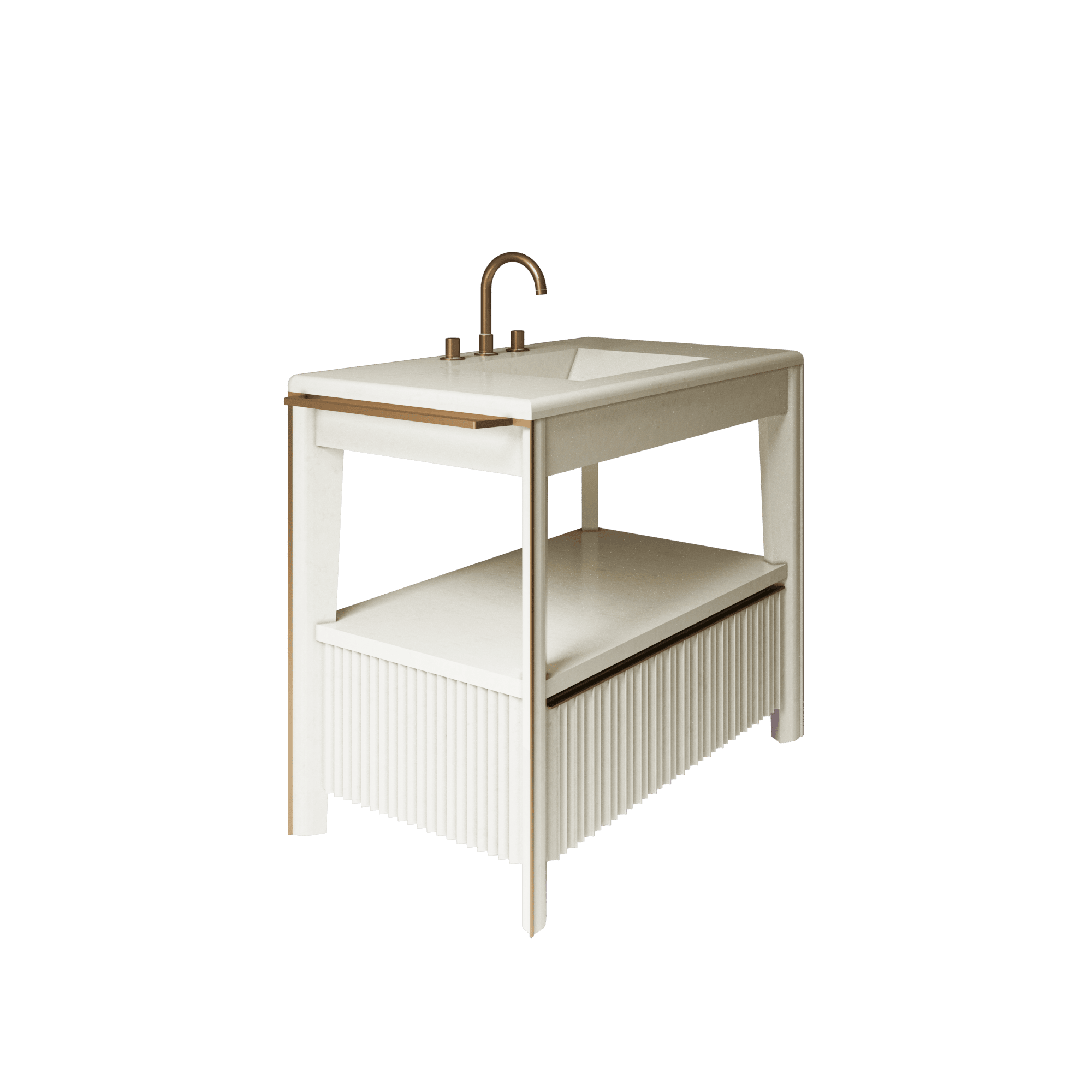 Sebastian Vanity - Marmi Natural Stone